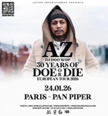 Concert Az & DJ Doo Wop à Paris le 05/09/2026