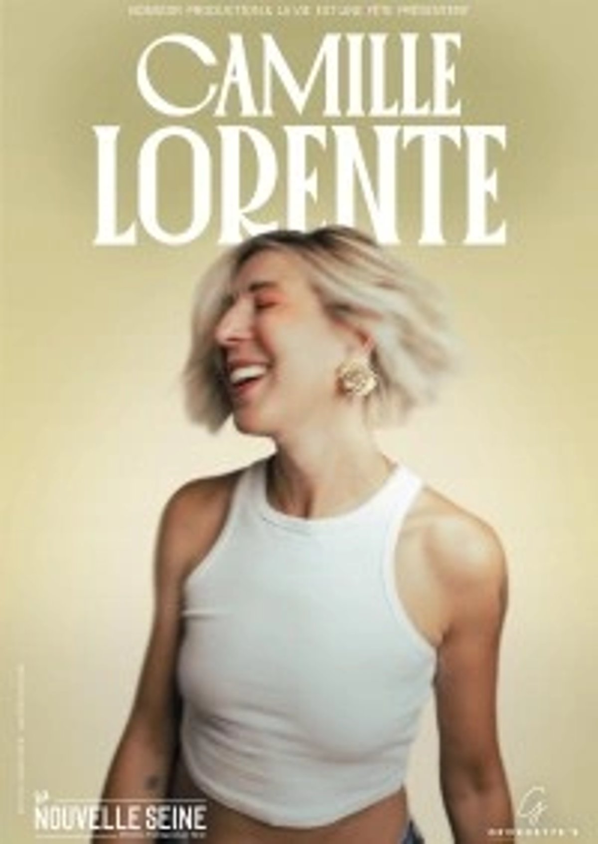 Spectacle Camille Lorente à Paris jusqu'au 25/06/2026
