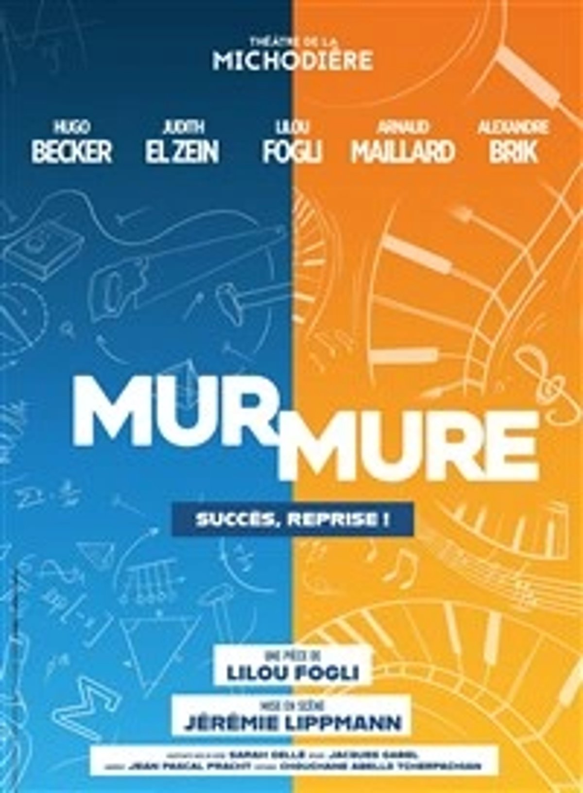 Spectacle Mur mure à Paris jusqu'au 05/07/2026