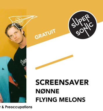 Concert Screensaver • NØNNE • Flying Melons à Paris le 21/05/2026