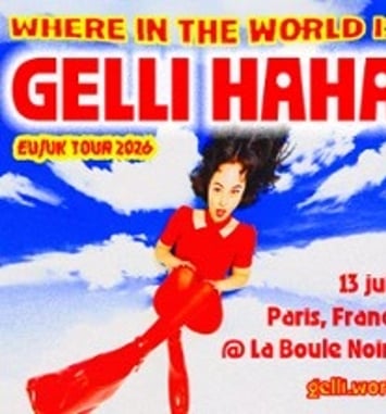 Concert Gelli Haha à Paris le 13/06/2026