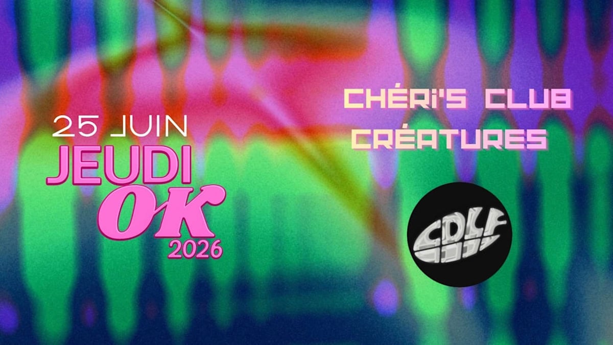 Concert Jeudi OK : Chéri's Club à Paris — 25 juin 2026