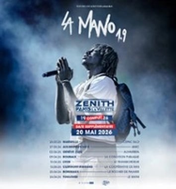 Concert La Mano 1.9, Tournée à Paris le 07/05/2027